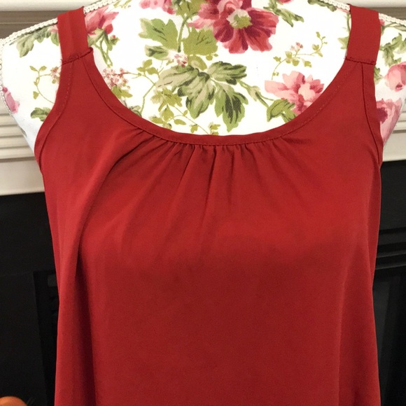 Jeans Warehouse | Tops | Jeans Warehouse Rust Tank Top | Poshmark